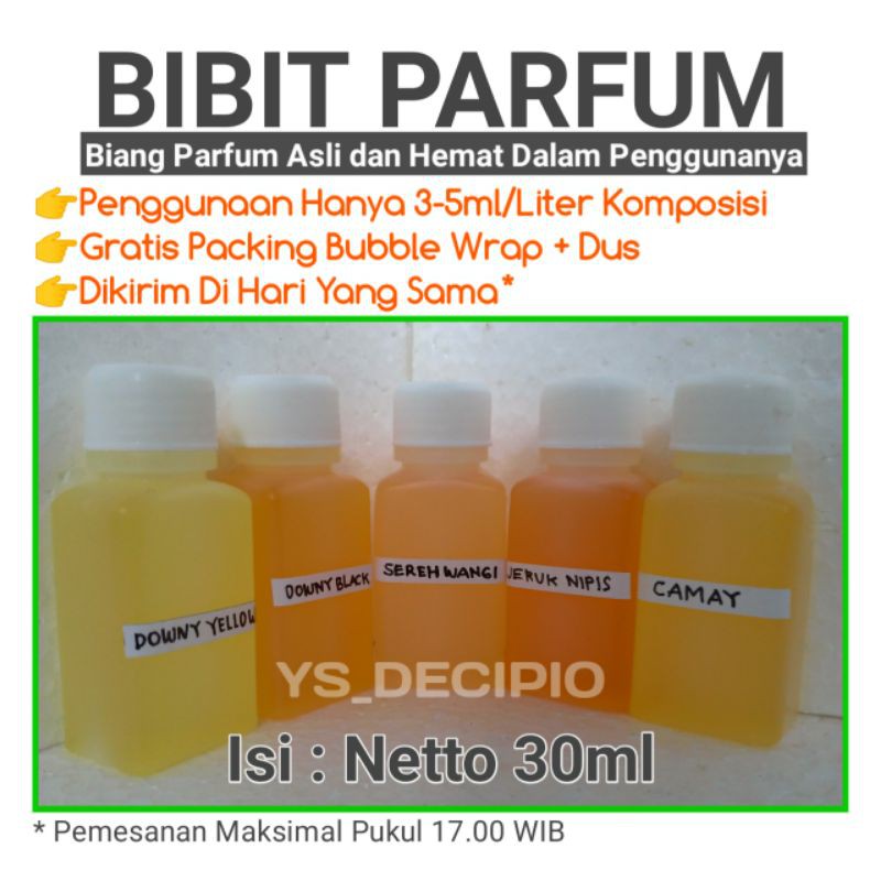 Jual Bibit Parfum Biang Parfum Botol 30ml | Shopee Indonesia