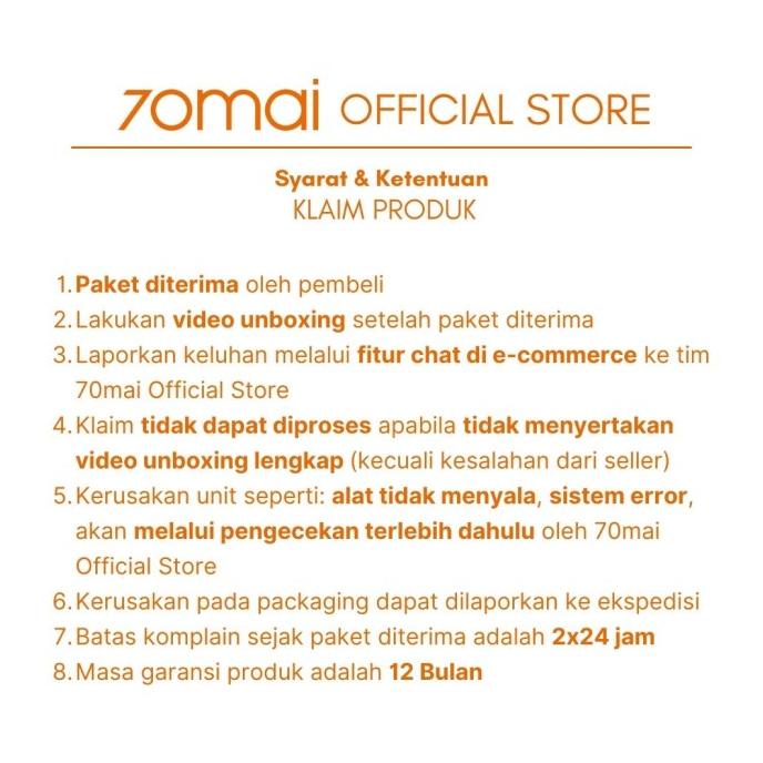 Jual 70Mai Air Compressor Lite Portable Air Pump Midrive Tp03 Mobil ...