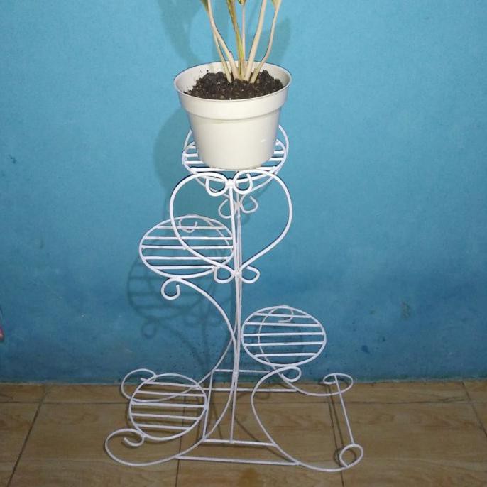 Jual Standing Rak Pot Besi Exsotis Jakartabuysquare Shopee Indonesia