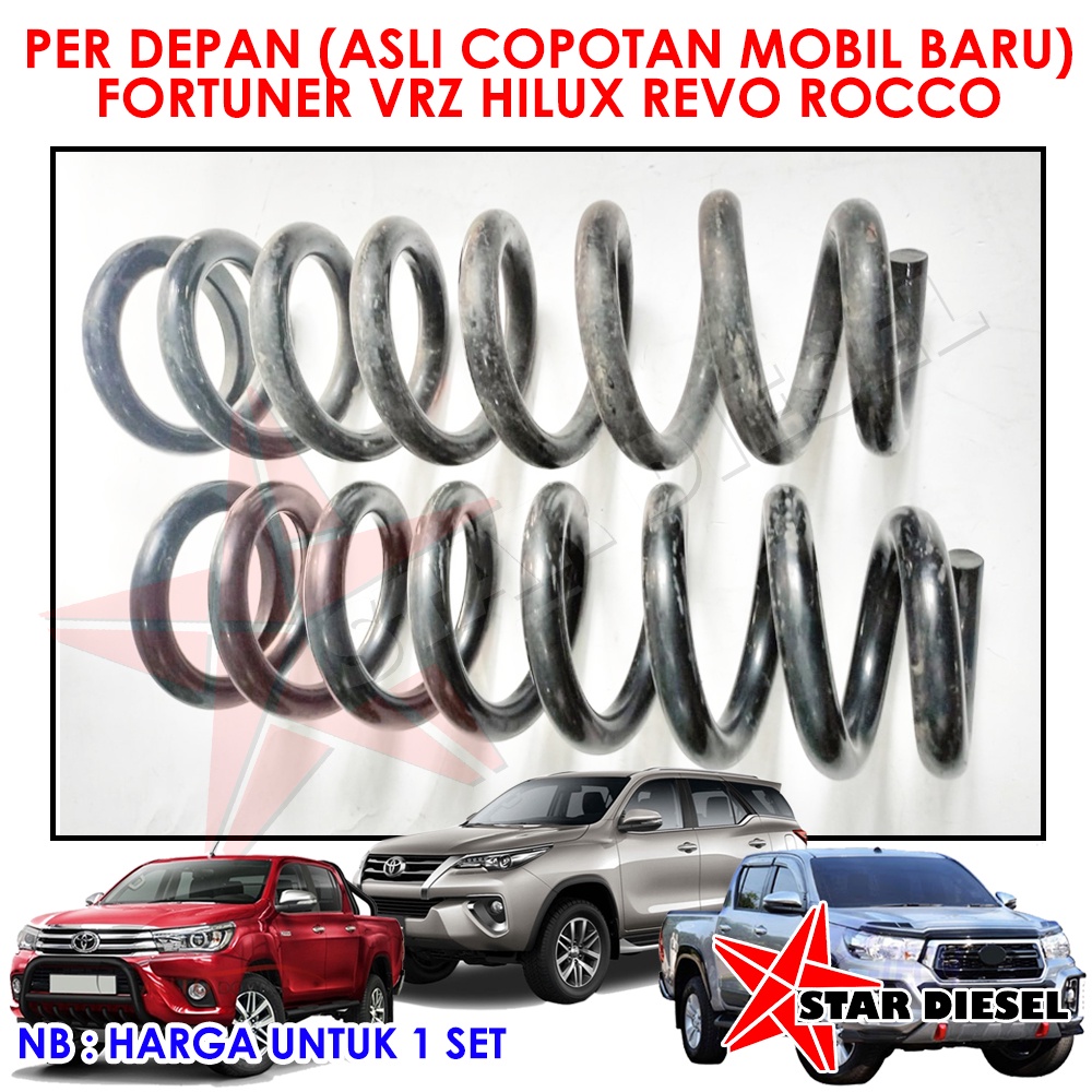 Jual PER KEONG DEPAN HILUX REVO ROCCO LIFT KIT COIL SPRING DEPAN ...