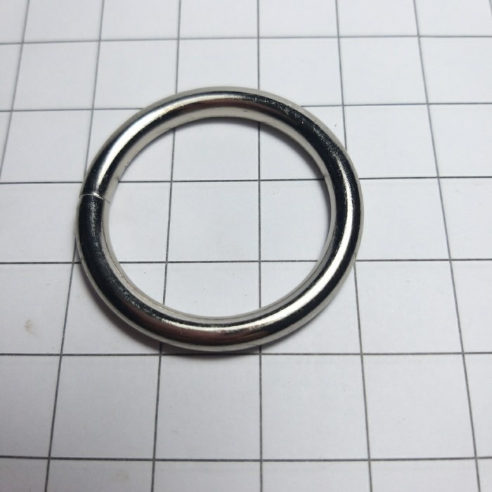 Jual RB3/5 - Ring O / Ring Bulat Dd 3cm Tebal 5mm Nikel Silver | Shopee ...