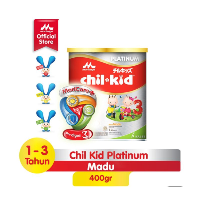 Jual Morinaga chil-kid 3 platinum susu pertumbuhan anak 1-3 tahun ...