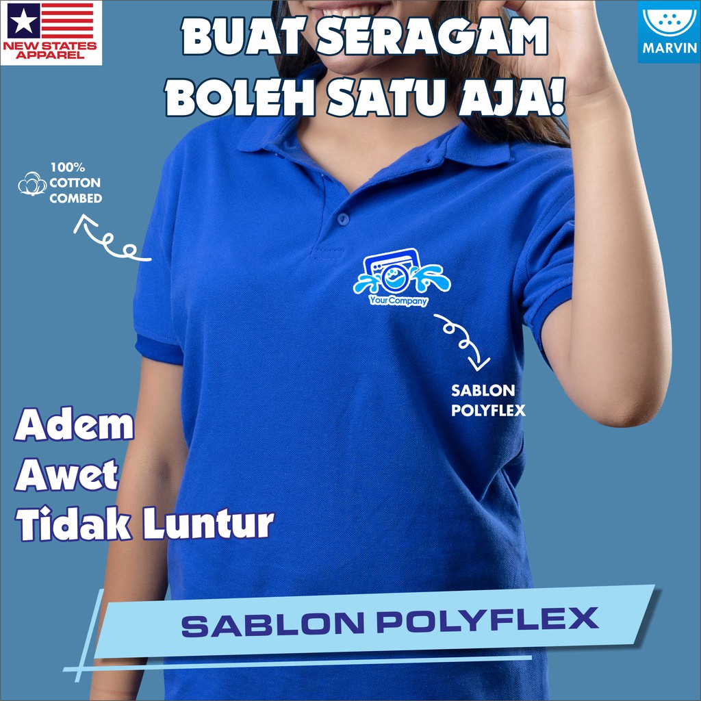 Jual Baju seragam custom kaos seragam custom satuan pod print on demand ...