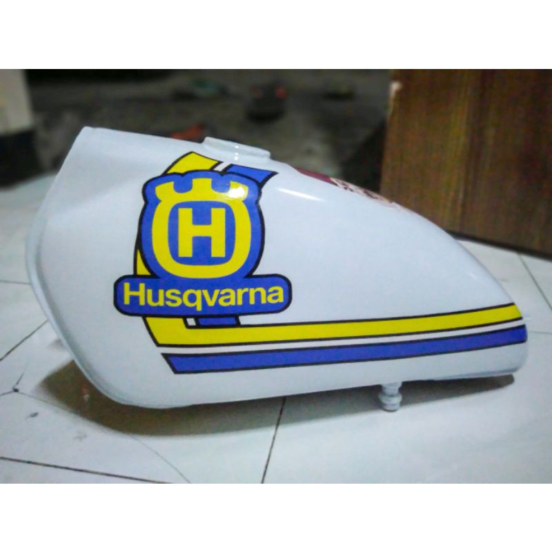 Jual striping tangki dt100b stiker tangki dtb custom husqvarna | Shopee ...