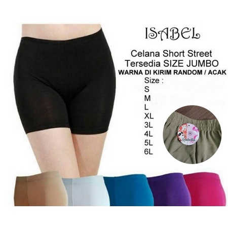 Jual JELINE - Short Pants Wanita S-M-L-XL-3L-4L-5L-6L (Size lengkap) / Hot Pants / Mini Pop ...