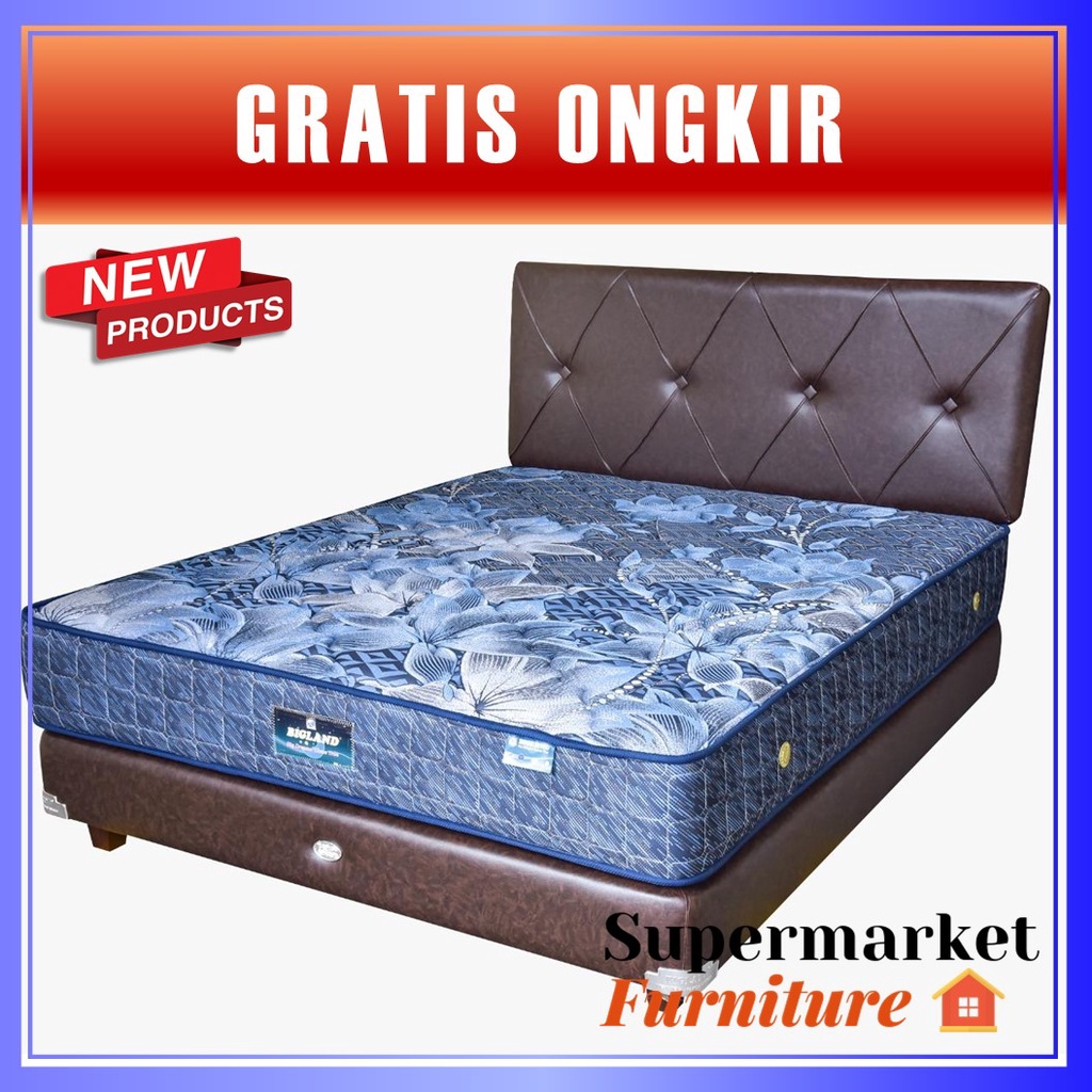 Jual Bigland Springbed Virgin Reguler (KASUR SAJA) | Shopee Indonesia
