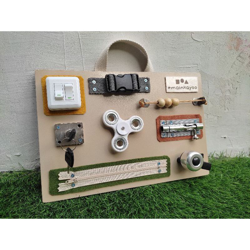 Jual AESTHETIC BUSY BOARD - Papan Main Special Custom Edition - Mainan ...
