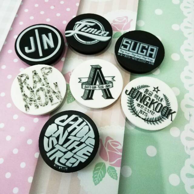 Jual Pop socket BTS Griptok popsocket jin jimin jungkook v suga RM ...