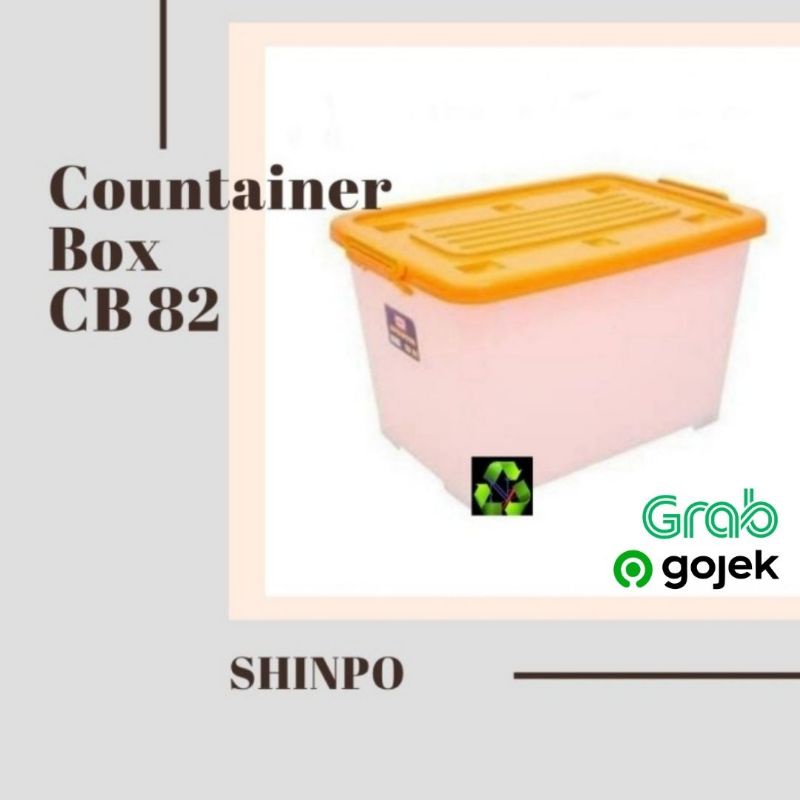 Jual CONTAINER BOX/CONTAINER PLASTIK/TEMPAT PENYIMPANAN/CONTAINER BOX ...