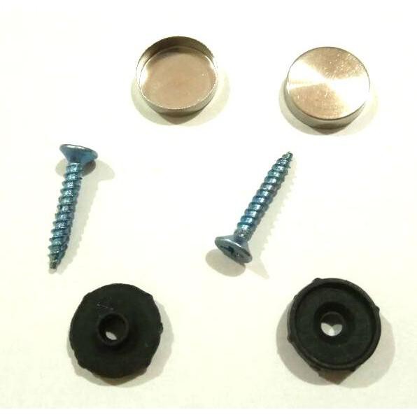 Jual Tutup Sekrup Stainless 16 Mm Skrup Kaca Cermin Stenlis Mirror ...