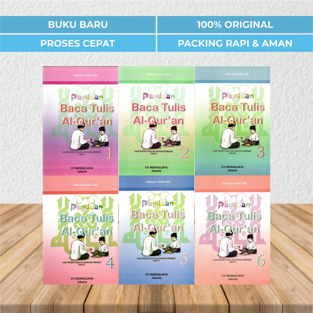 Jual PANDUAN BACA TULIS AL-QUR'AN BTQ SD KELAS 1,2,3,4,5,6 | Shopee ...