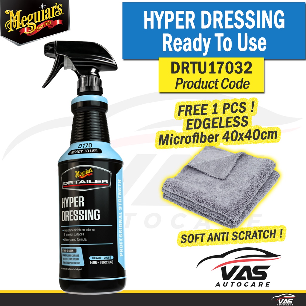 Jual Meguiars Meguiar's Hyper Dressing Ready to Use DRTU170 946ml ...