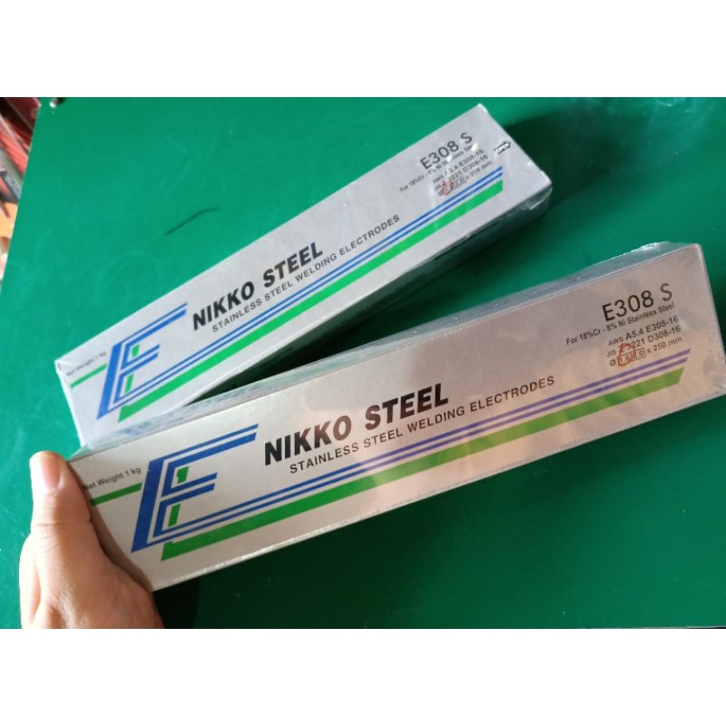 Jual Kawat las stainless 1,6 mm NIKKO STEEL (berat 1 kg) | Shopee Indonesia