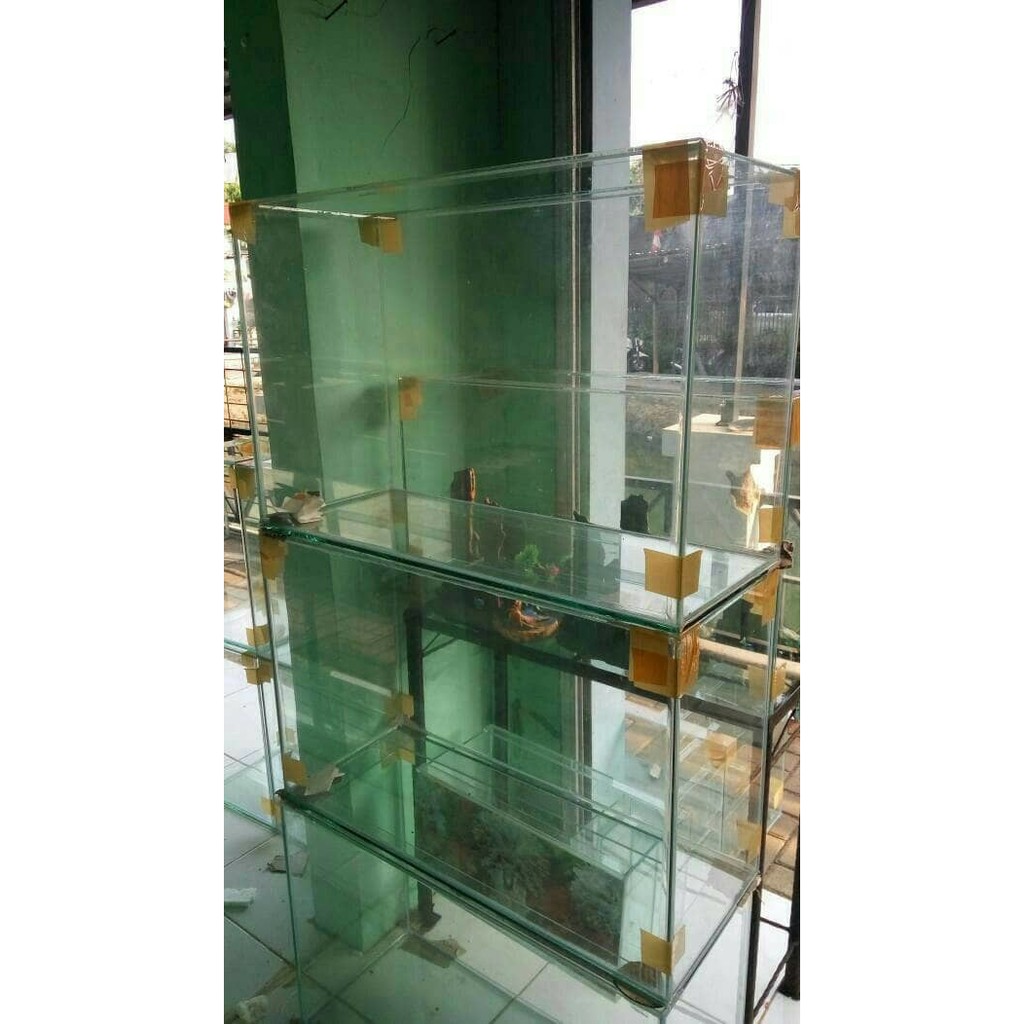 Jual Aquarium kaca 75 x 30 x 40cm | Shopee Indonesia