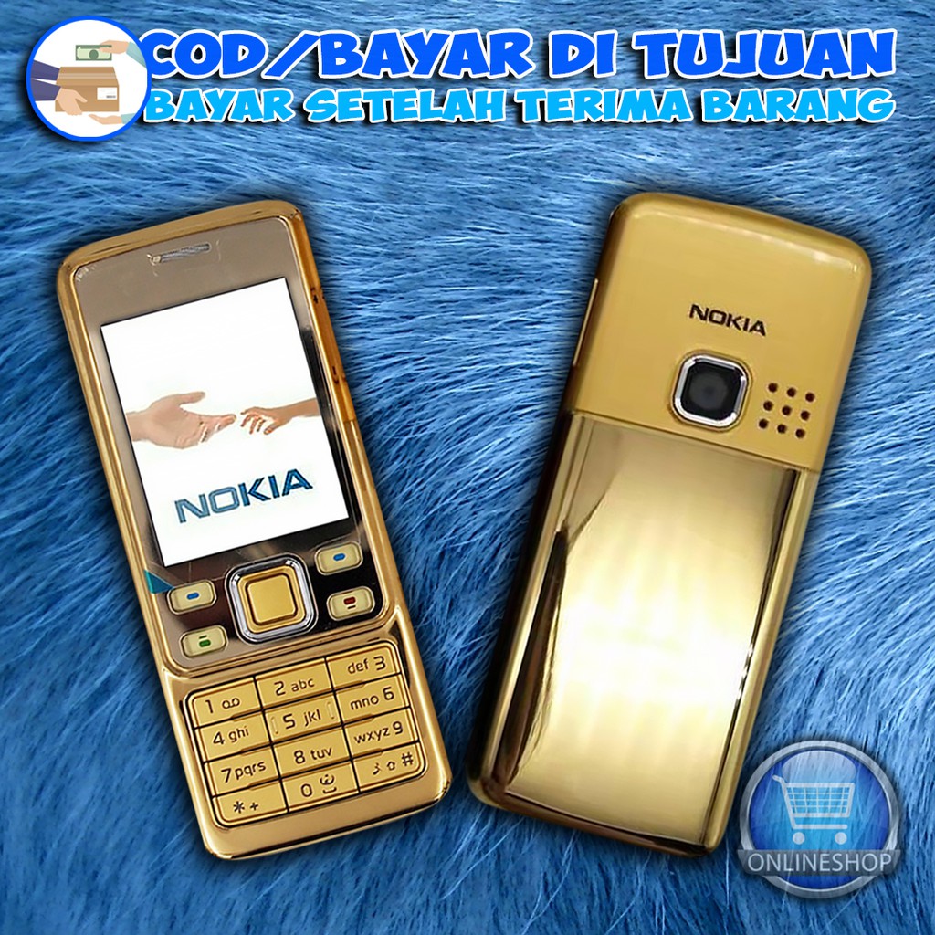 Jual Nokia 6300 Gold Edition Single Sim Jadul Bergaransi | Shopee Indonesia