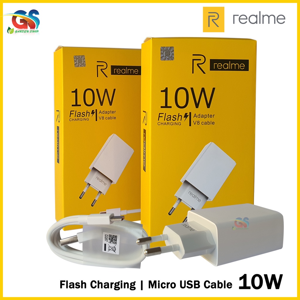 Jual ORIGINAL Charger Realme Original 100% Micro USB Fast 10W Support ...