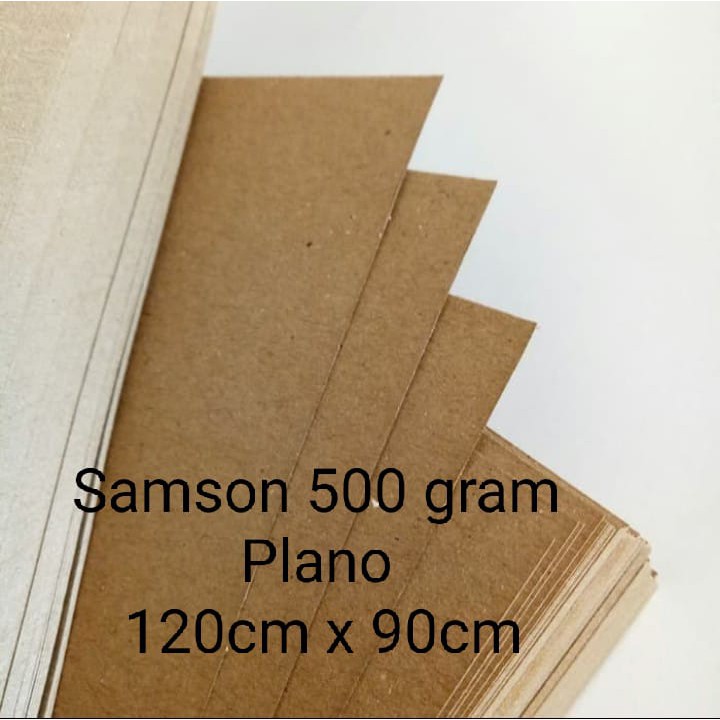 Jual KERTAS SAMSON KRAFT 80 - 150 -200 -275 -310 - 350 -500 GSM UKURAN A3,A4,F4,PLANO 120X90CM ...