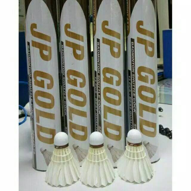 Jual Shuttlecock JP Gold Kok Badminton Shuttle Cock | Shopee Indonesia