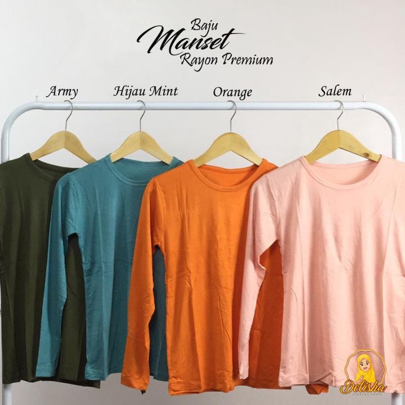Jual MANSET PREMIUM/MANSET BAJU/MANSET DALAMAN BAJU/BASIC TURTLE NECK ...