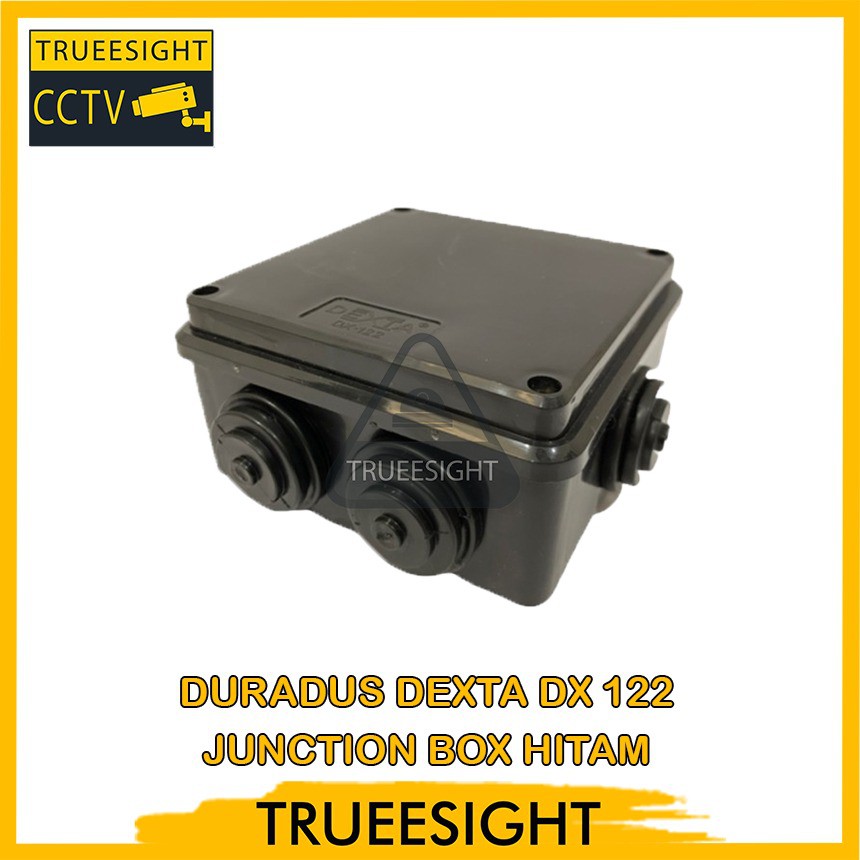 Jual Duradus Dexta DX 122 Junction Box Hitam BESAR ada BAUT | Shopee ...