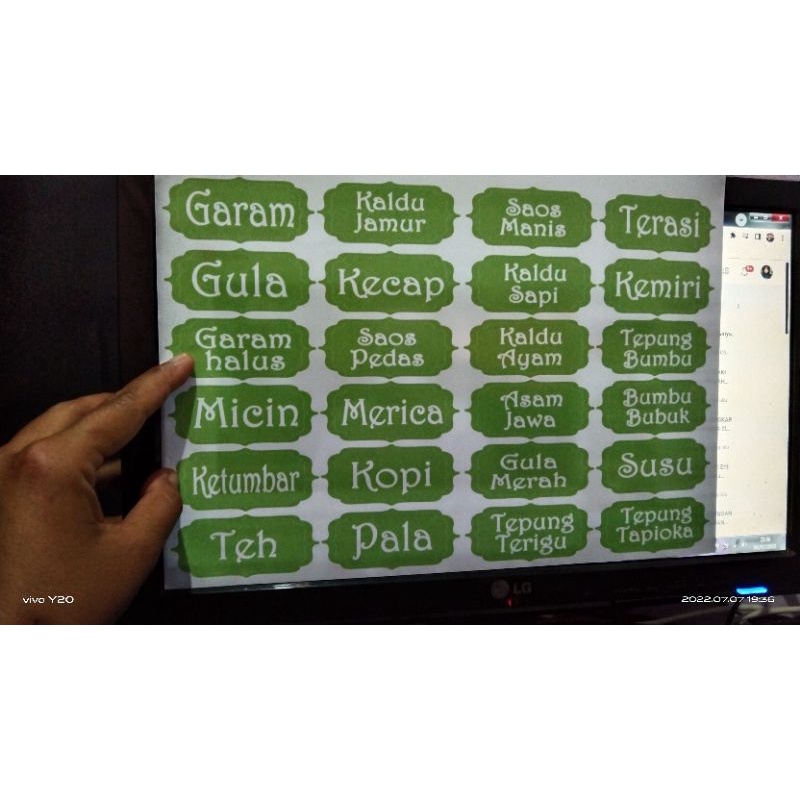 Jual Stiker bumbu(toples) | Shopee Indonesia