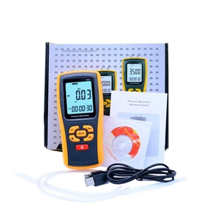 Jual Alat Ukur Manometer Gm510 Benetech Pressure Gauge Digital ...