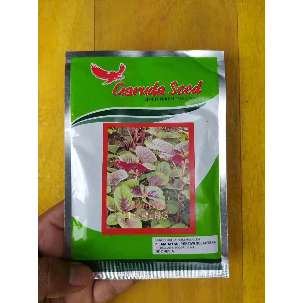 Jual BENIH BAYAM BATIK UNGGUL LORENG ISI 50 GRAM CAP GARUDA SEED ...