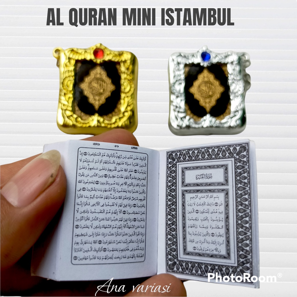 Jual NEWAl Qur'an mini Istanbul sovenir Al Qur'an mini Istanbul Al-Qur ...