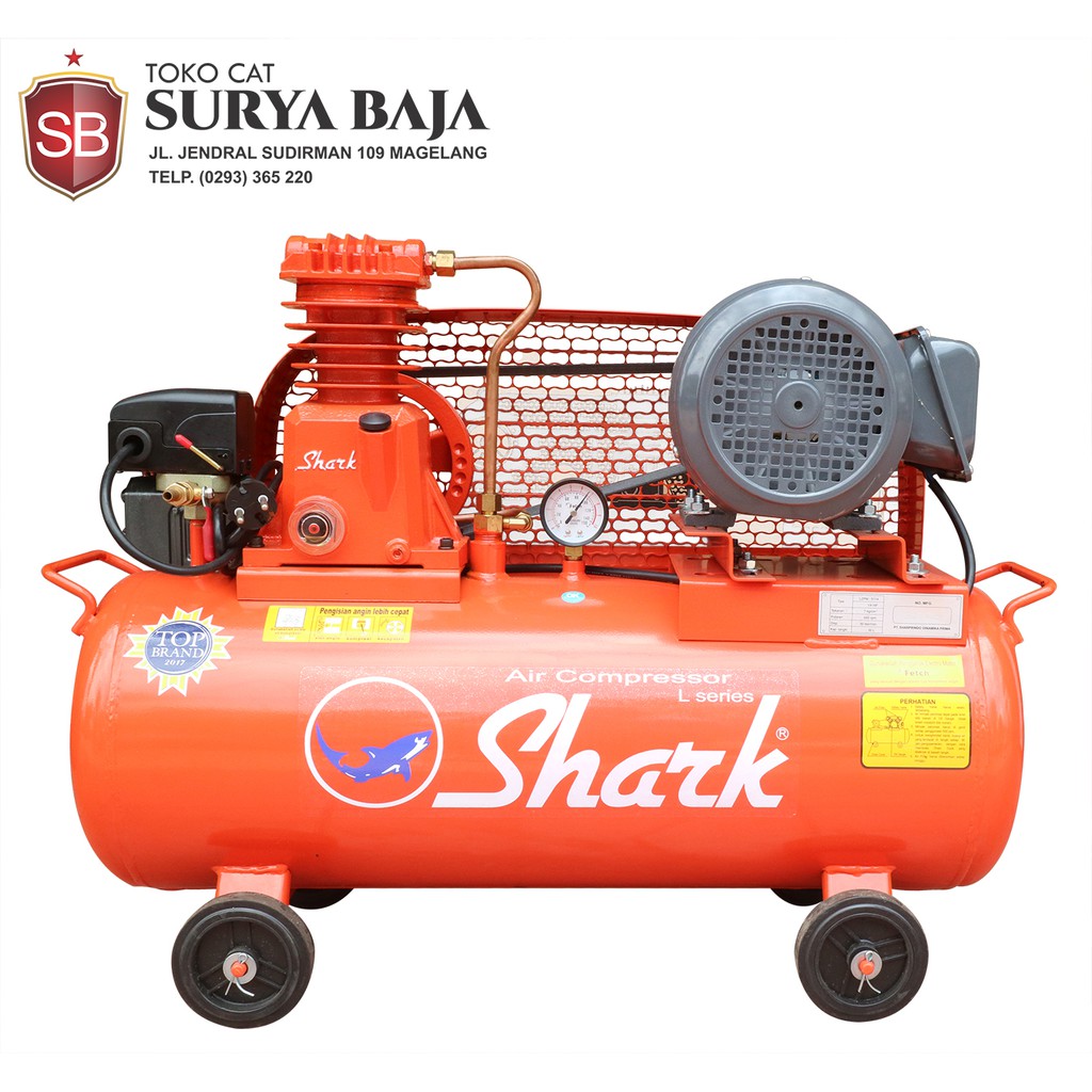 Jual KOMPRESOR ANGIN AIR COMPRESSOR SHARK 1 Per 4 HP | Shopee Indonesia