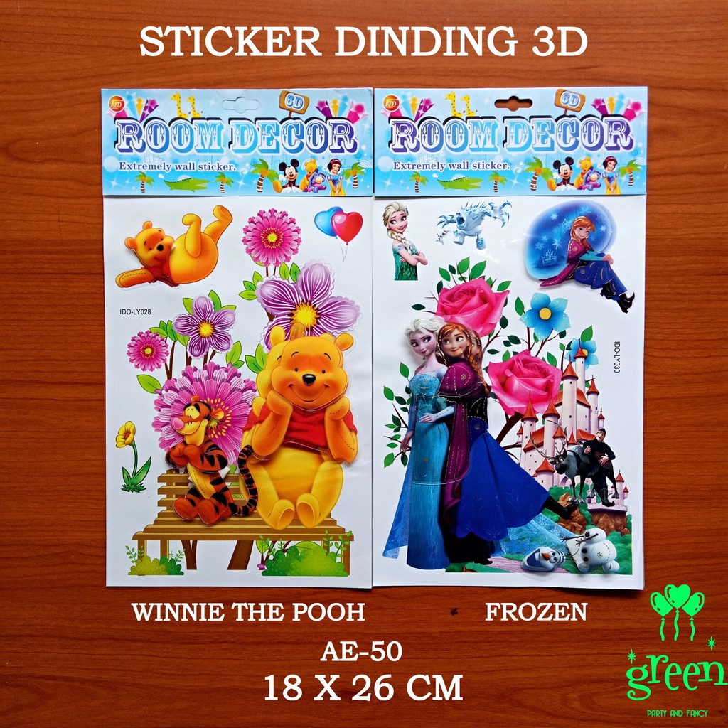 Jual STIKER DINDING/ WALL DECORATION/ STICKER RUANG ANAK/ STIKER ...