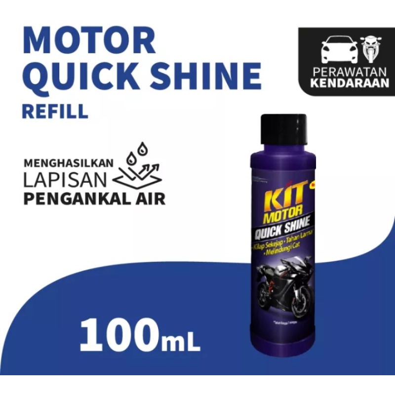 Jual Kit Motor Quick shine - 100ml | Shopee Indonesia