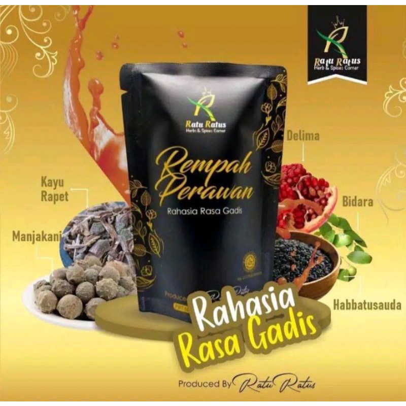 Jual Original !!! Rempah Perawan Ratu Ratus /Perawatan kewanitaan ...