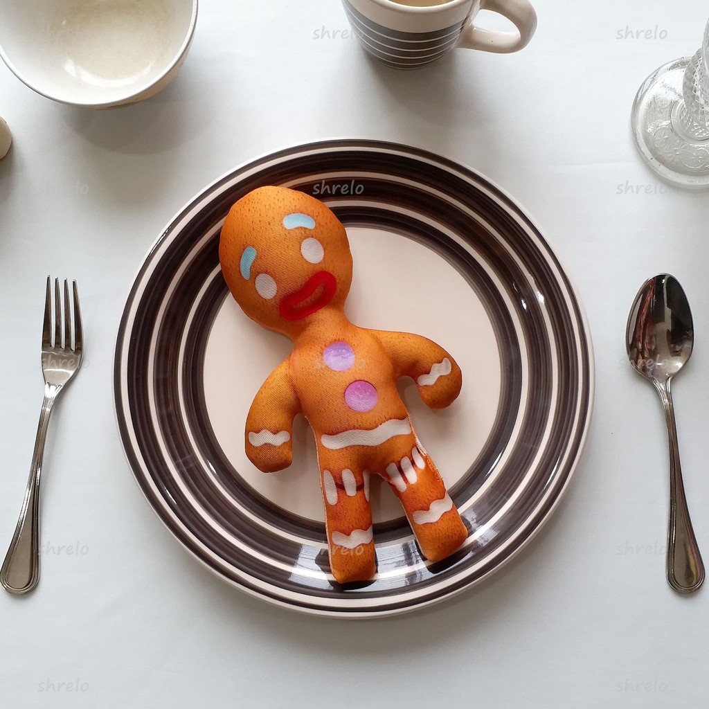 Jual Boneka (Plushies) manusia roti jahe kecil buat souvenir natal ...