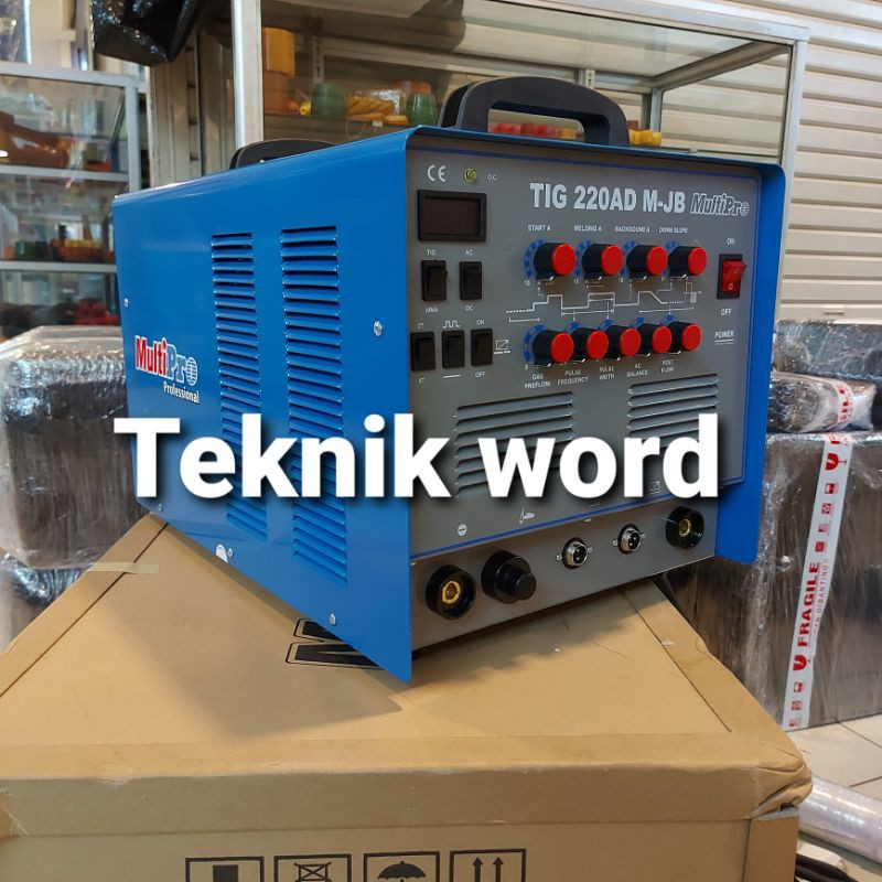 Jual MESIN LAS MULTIPRO TIG 220 AD M-JB ACDC INVERTER MULTIPRO TIG 220 ...