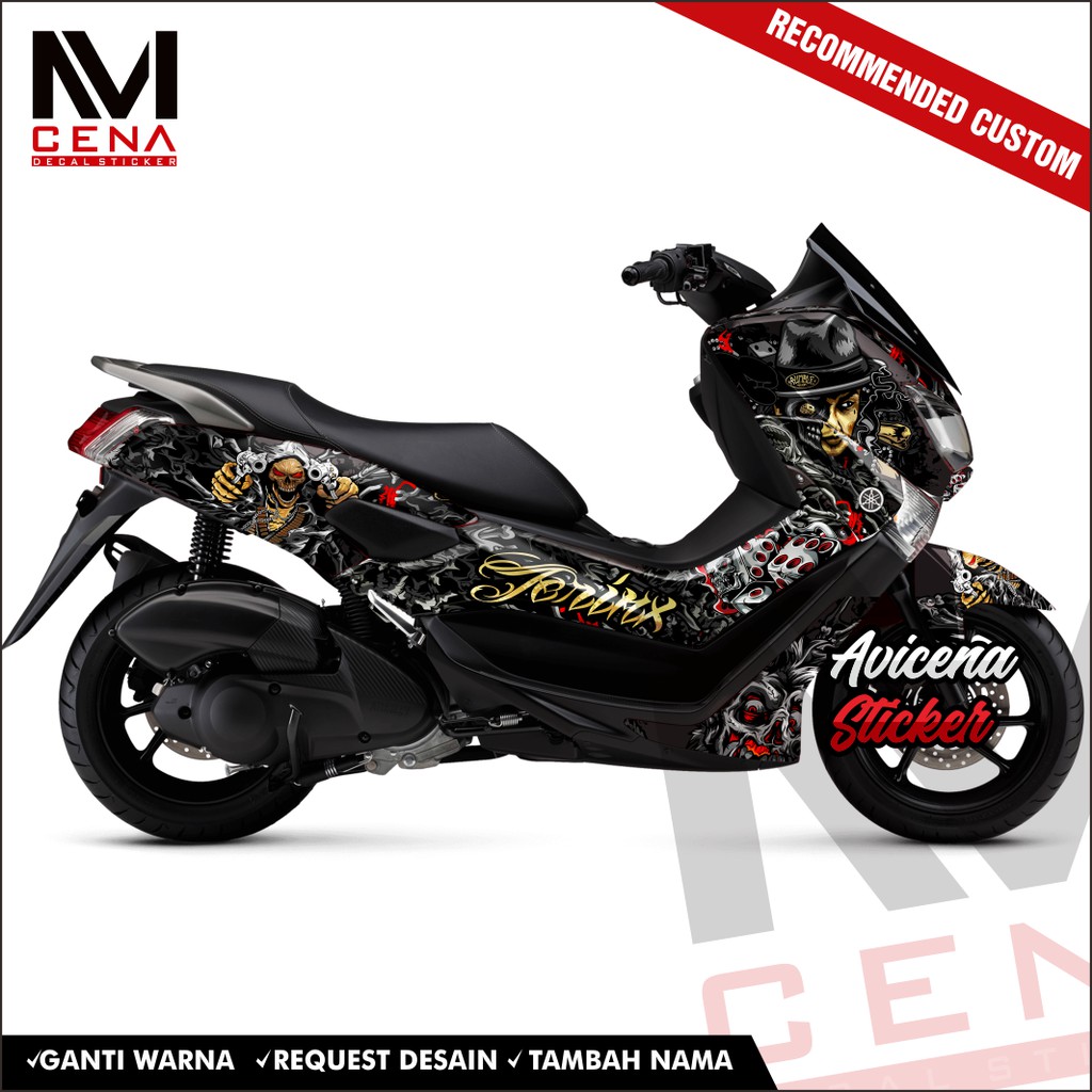 Jual Sticker Striping Decal Nmax 155 Decal Sticker Nmax old Striping ...
