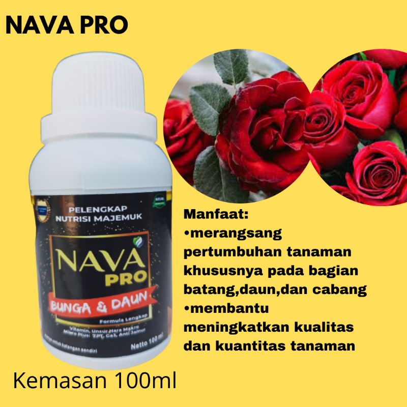 Jual Pupuk Bunga Mawar Agar Berbunga Lebat NAVA PRO Pupuk Bunga Mawar ...