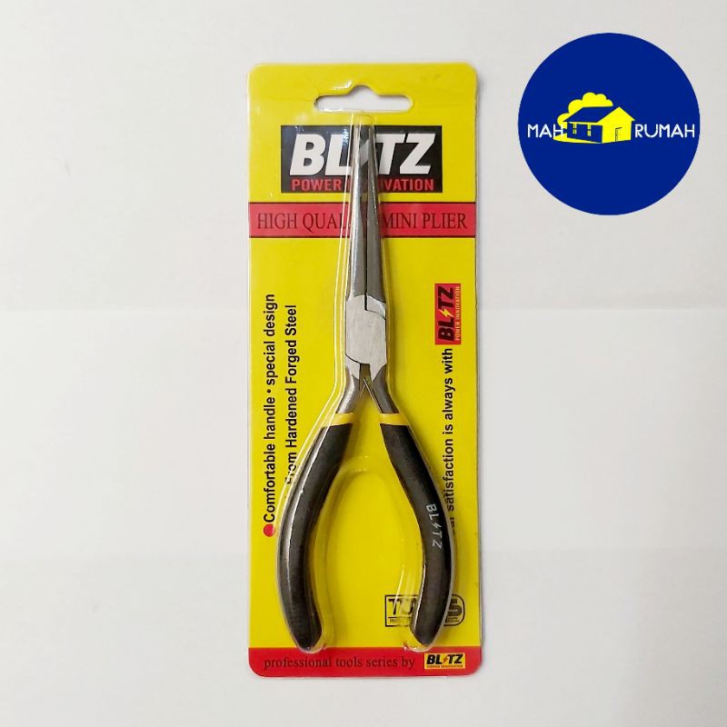 Jual Tang Lancip Mini Blitz 5,5" SLIM LONG NOSE Pliers | Shopee Indonesia