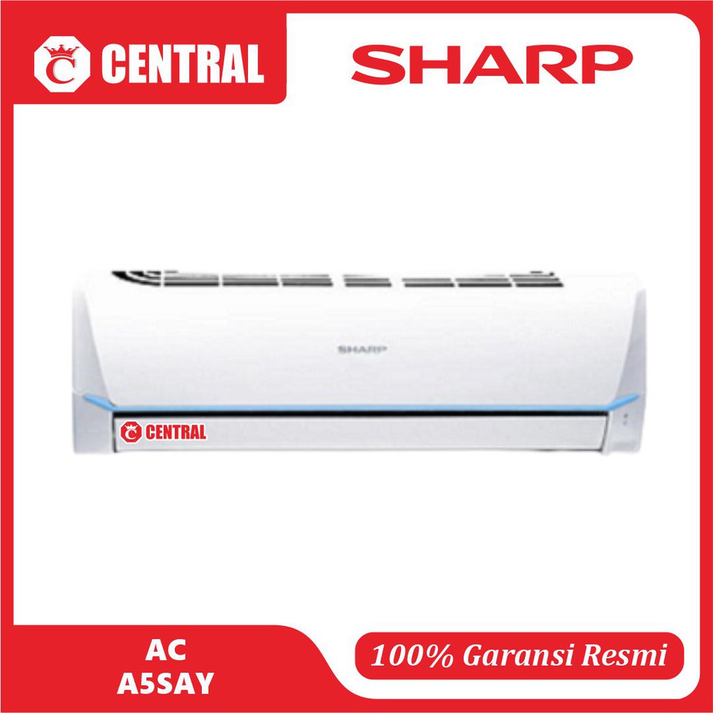 Jual SHARP AC AH/AU 5BEY Garuda Series 1/2 PK Original Garansi resmi | Shopee Indonesia