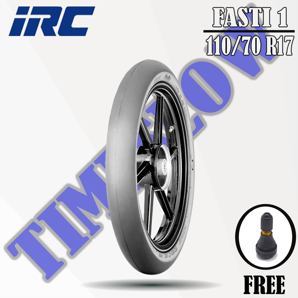 Jual Ban Motor SLICK RACING COMPOUND // IRC FASTI 1 110/70 Ring 17 ...