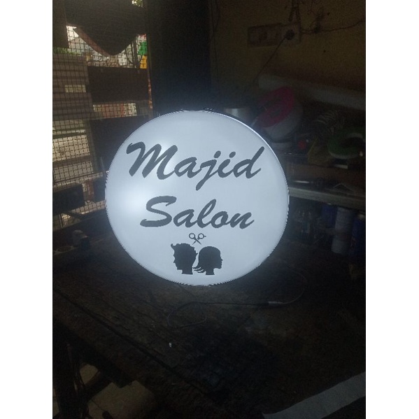 Jual Neon box bulet diameter 45cm | Shopee Indonesia