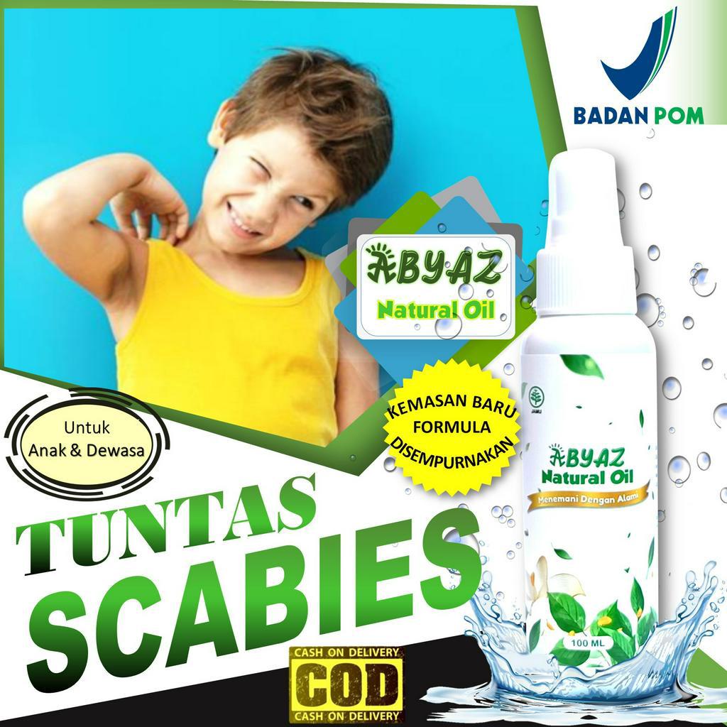 Jual ABYAZ NATURAL OIL OBAT SCABIES GATAL HERPES DERMATITIS EKSIM ...