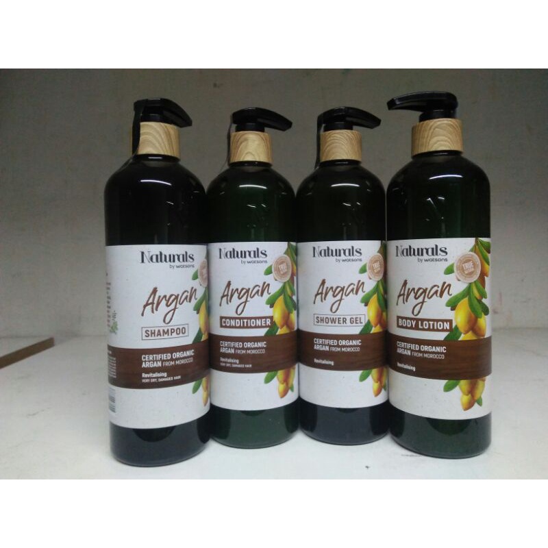 Jual Watsons Nbw Argan Series (490ml) | Shopee Indonesia
