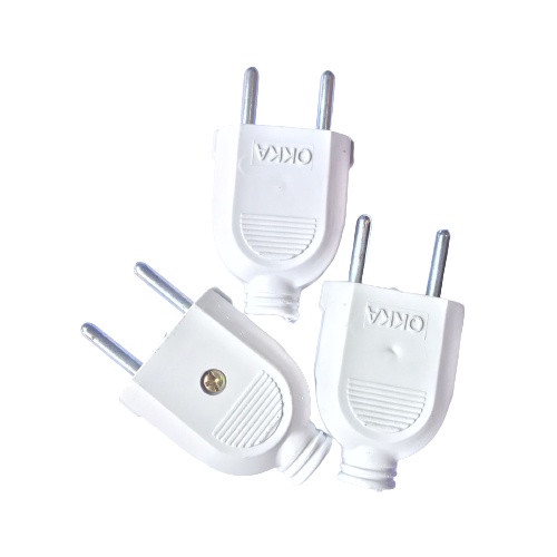 Jual Steker Gepeng Mini Murah - Colokan Listrik Stecker Pipih | Shopee ...