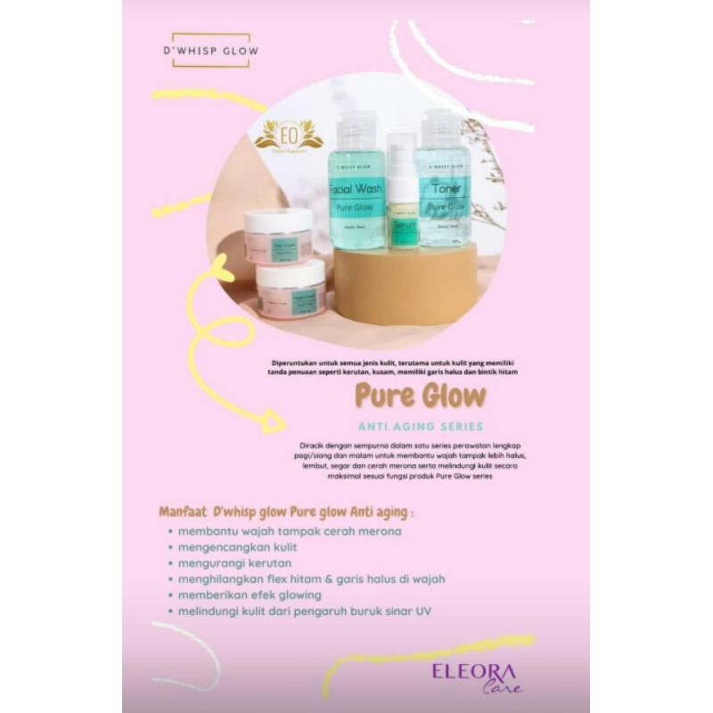 Jual eleora dwhips pure glow (anti aging) | Shopee Indonesia