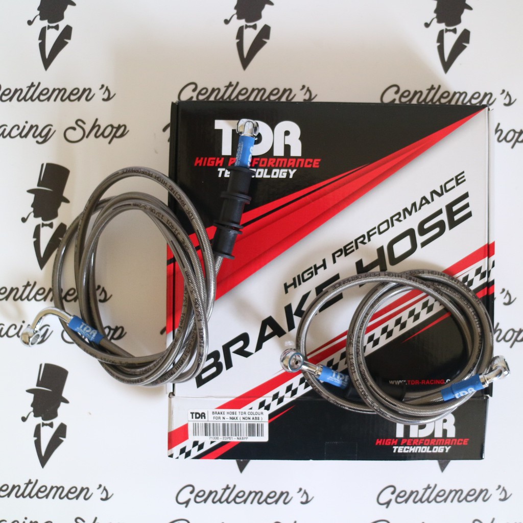 Jual Selang Rem TDR NON ABS NMAX Yamaha (Depan + Belakang) Silver | Shopee Indonesia