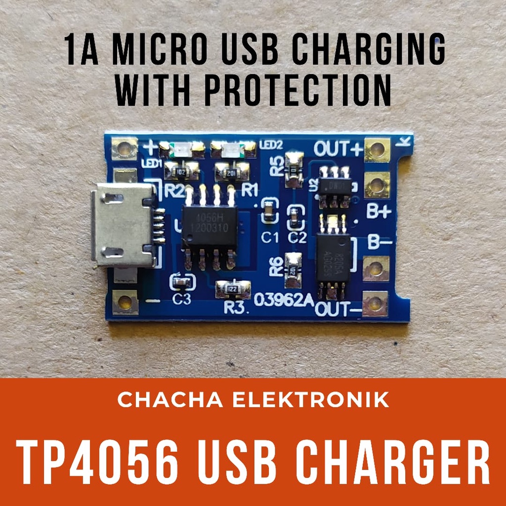 Jual TP4056 TP 4056 1A 5V USB Lithium Charging Module With Charge ...