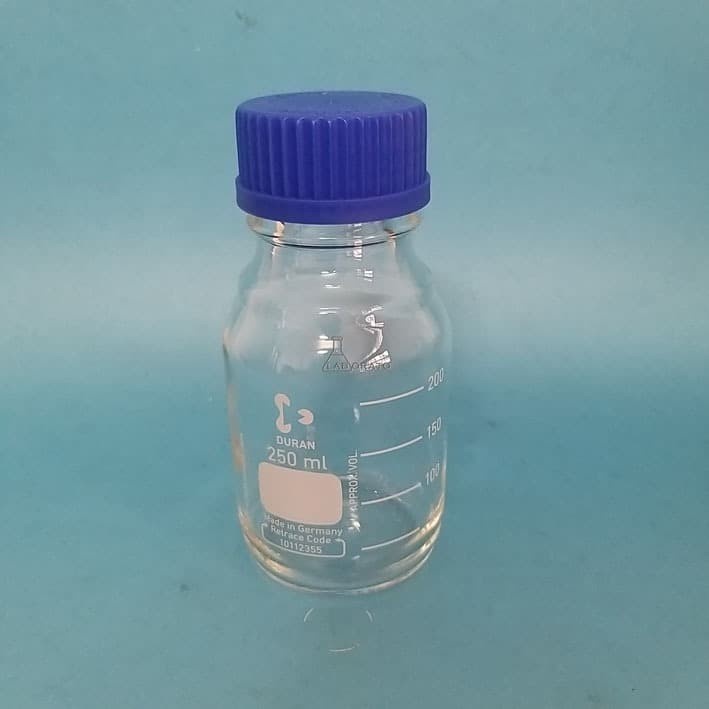 Jual Laboratory Bottle 250 ml botol lab sample DURAN ORIGINAL | Shopee ...