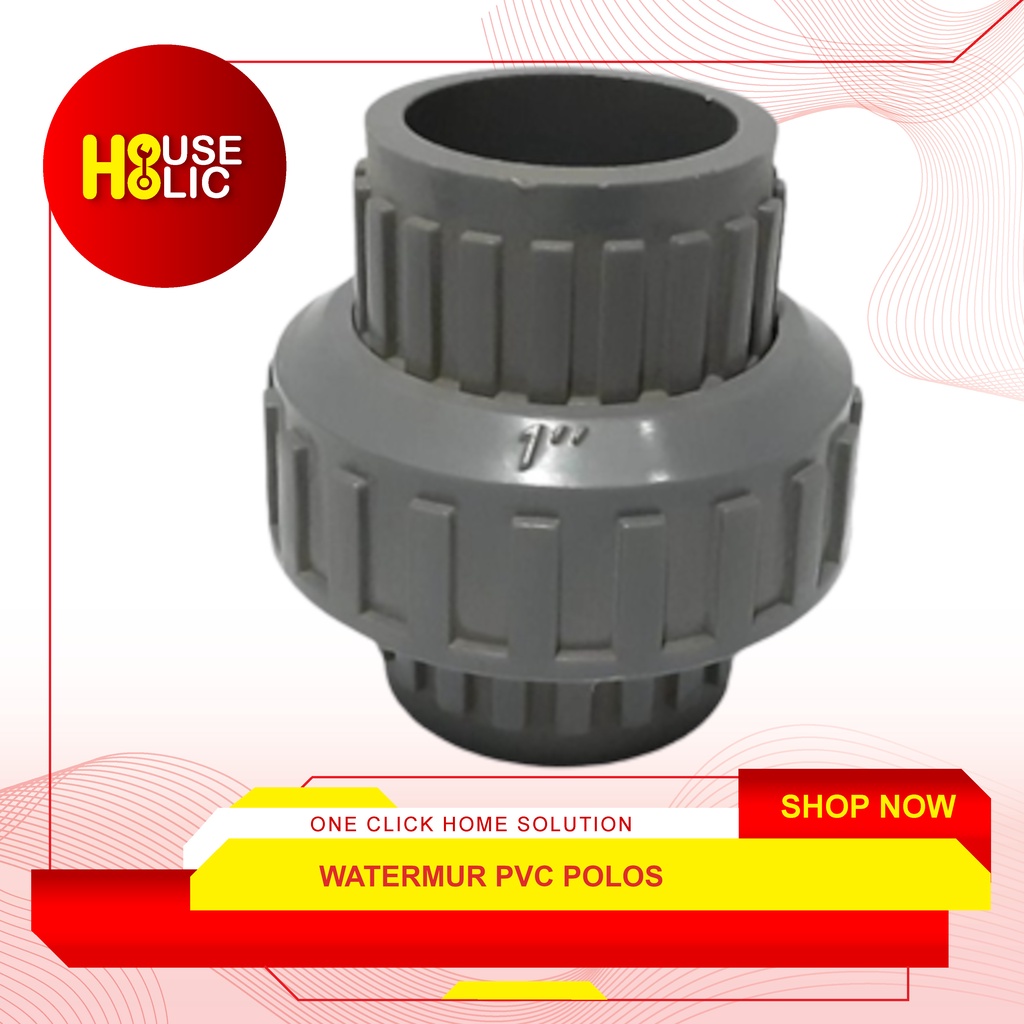 Jual Watermur Pvc Polos / Watermoor Watermor / Water Mur 1" Inch | Shopee Indonesia