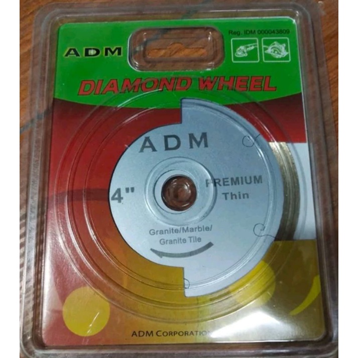 Jual ADM Mata gerinda potong diamond wheel 4inch | Shopee Indonesia