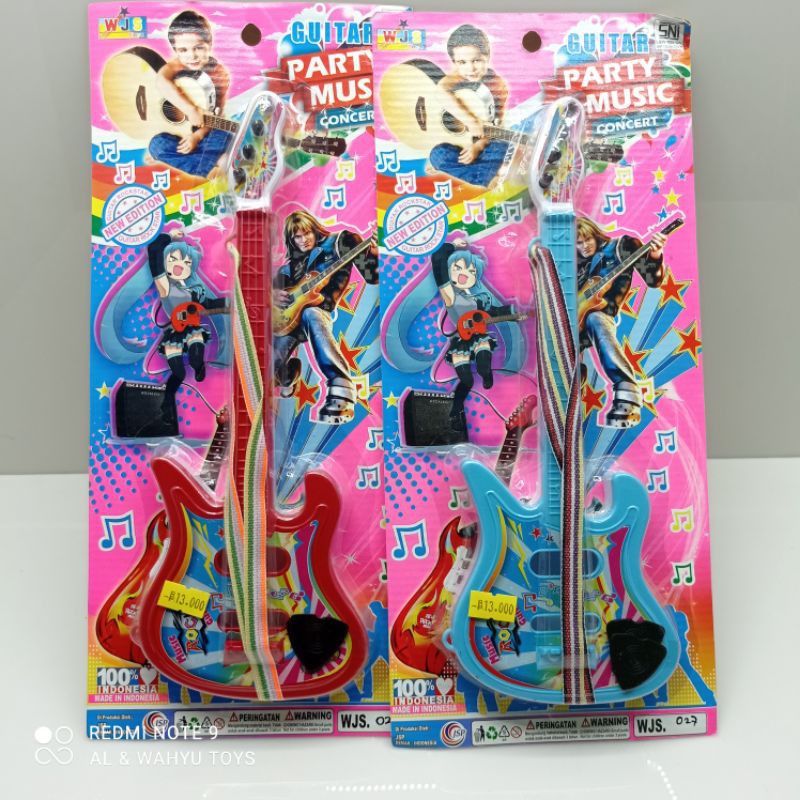 Jual mainan gitar gitaran set kecil murah COD | Shopee Indonesia